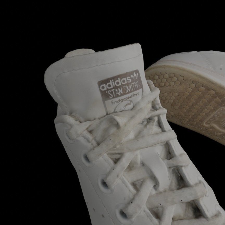 Photo scanned adidas shoes 3D model | CGTrader