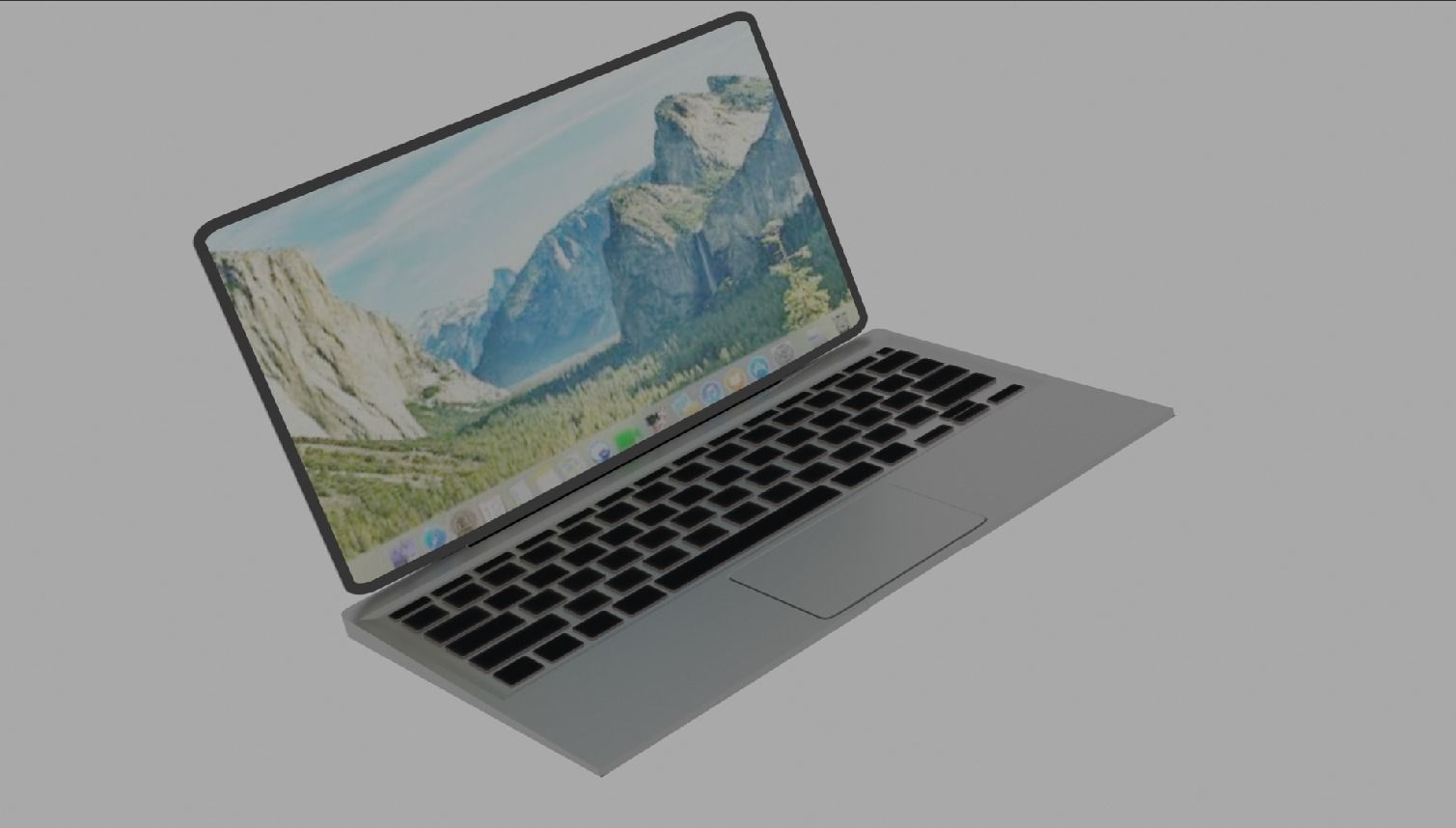 laptop like macbook pro 3D model | CGTrader