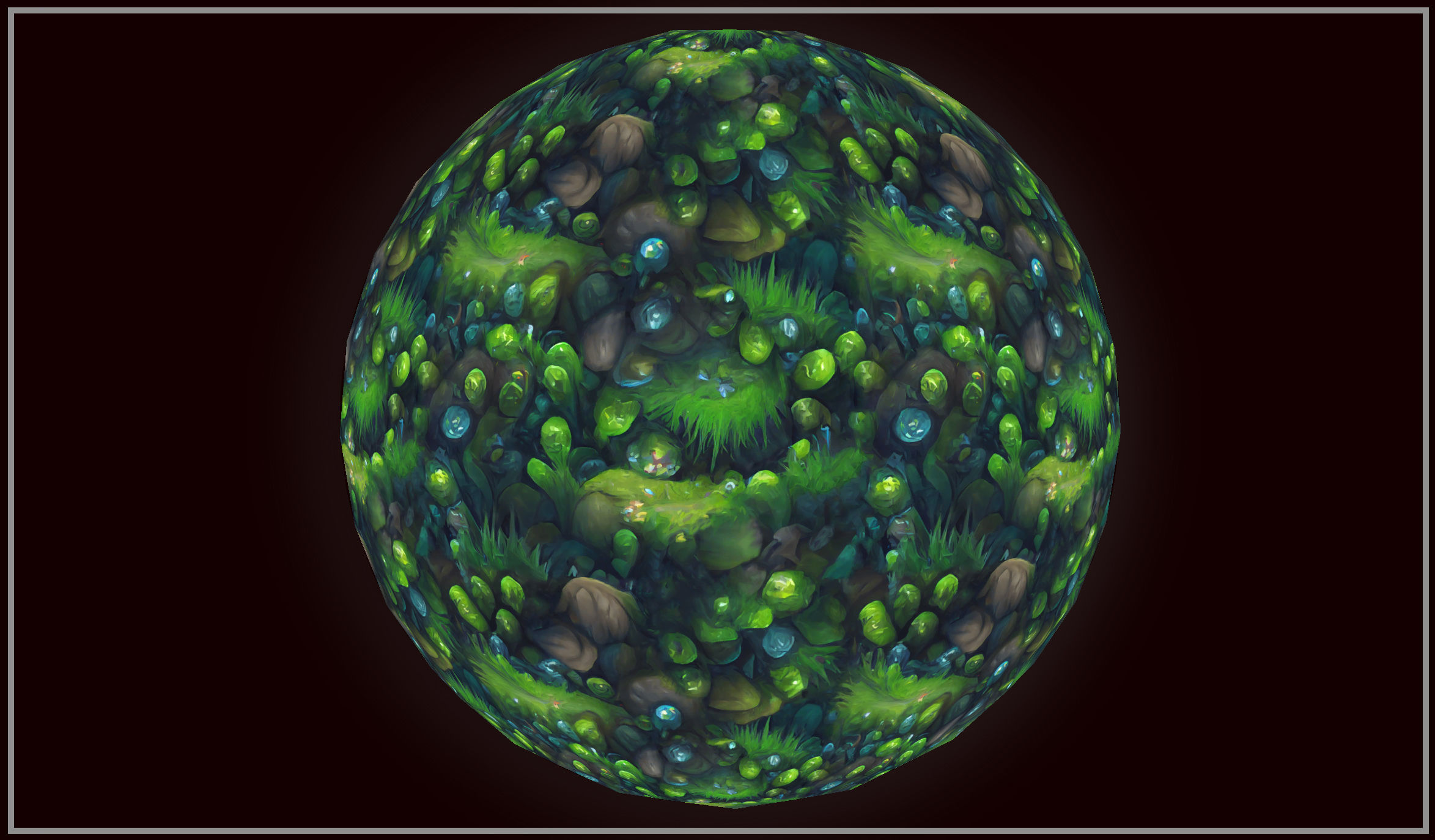 Texture Grass Magic Forest Floor 20 TEXTURES Hand-painted Seamless ...