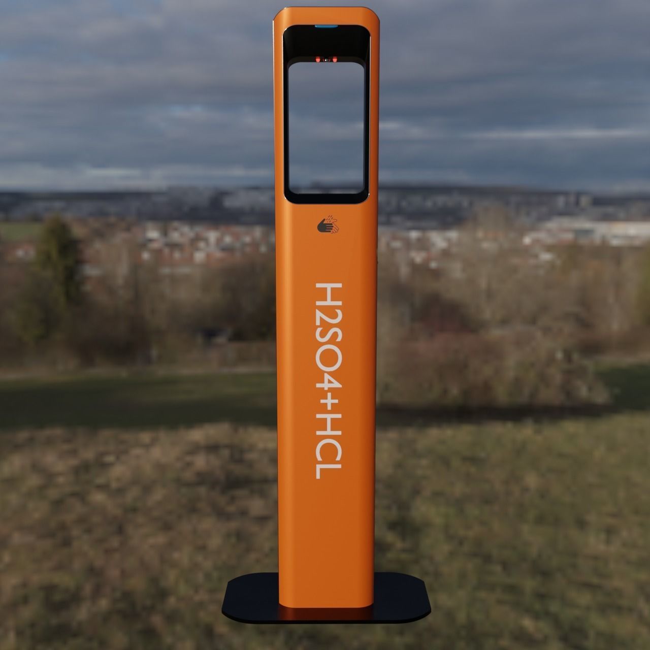 Disinfectant hand washing machine 3D model 3D model | CGTrader