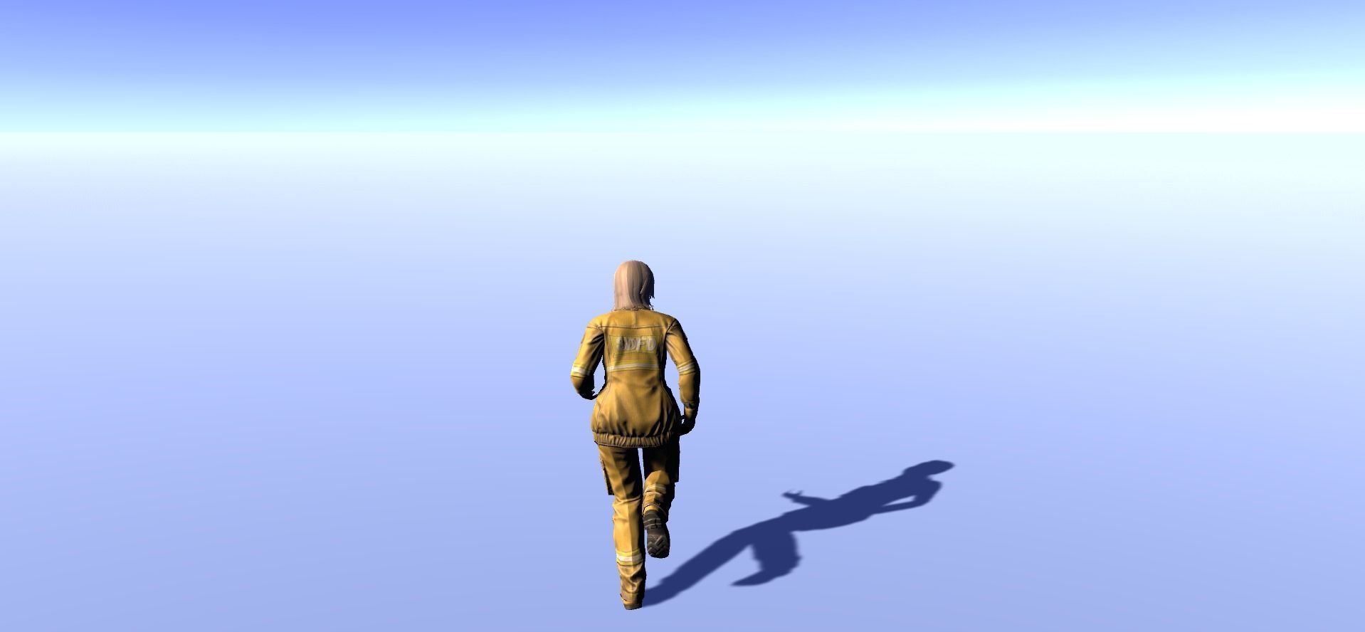 3D model Biohazard Female - animated rigged Female VR / AR / low-poly ...