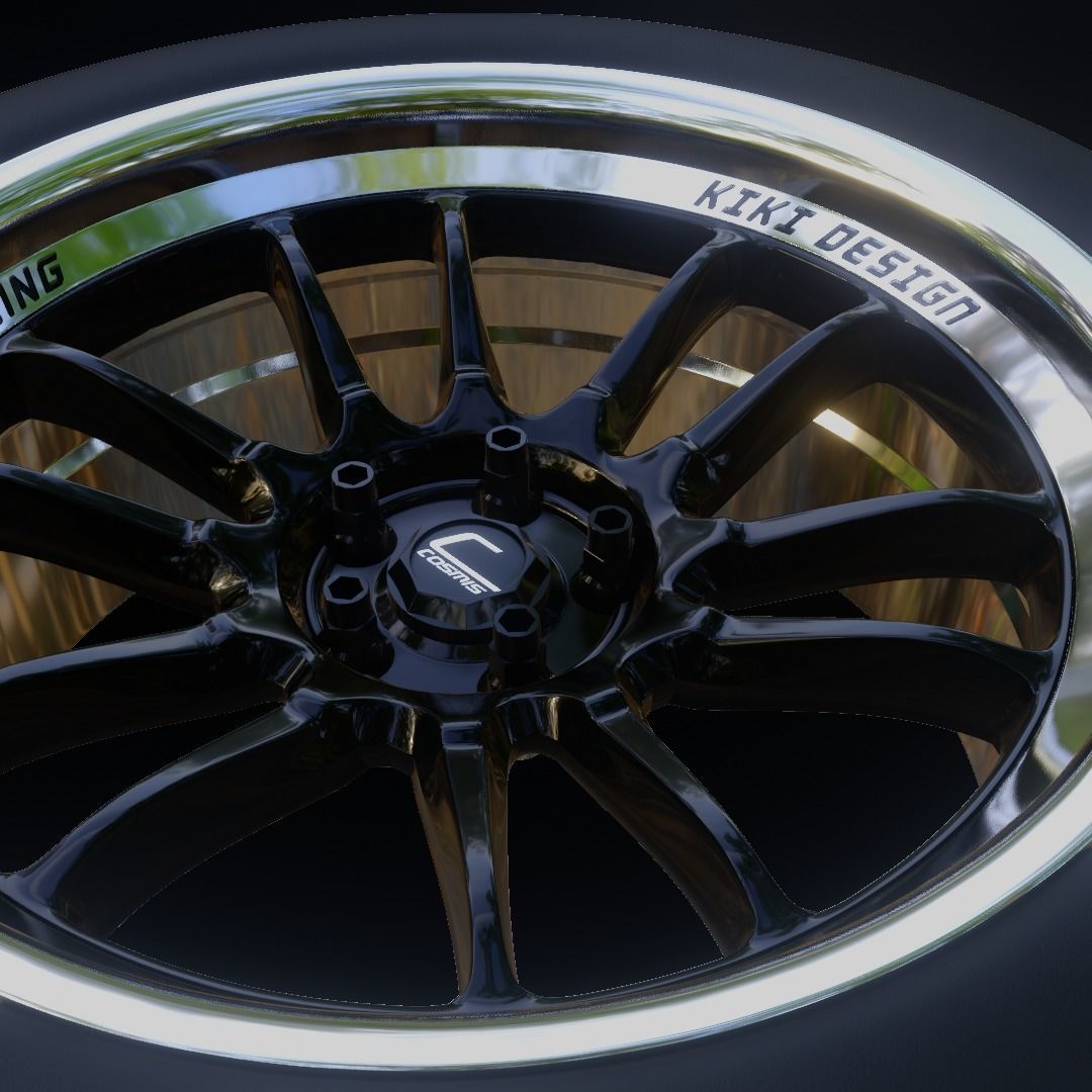 Cosmis Racing XT206R with Toyo Tires 3D model | CGTrader