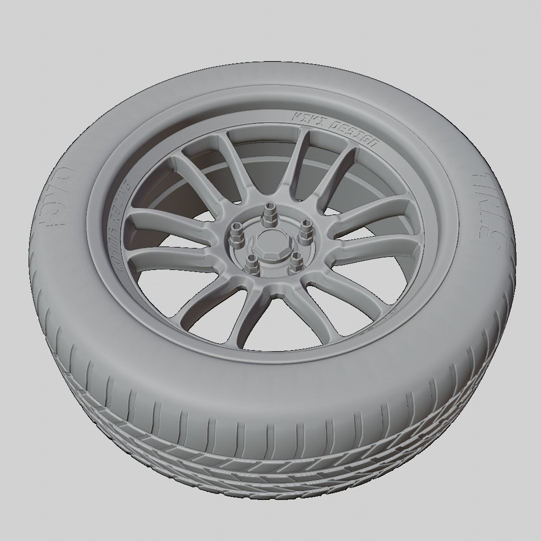 Cosmis Racing XT206R with Toyo Tires 3D model | CGTrader
