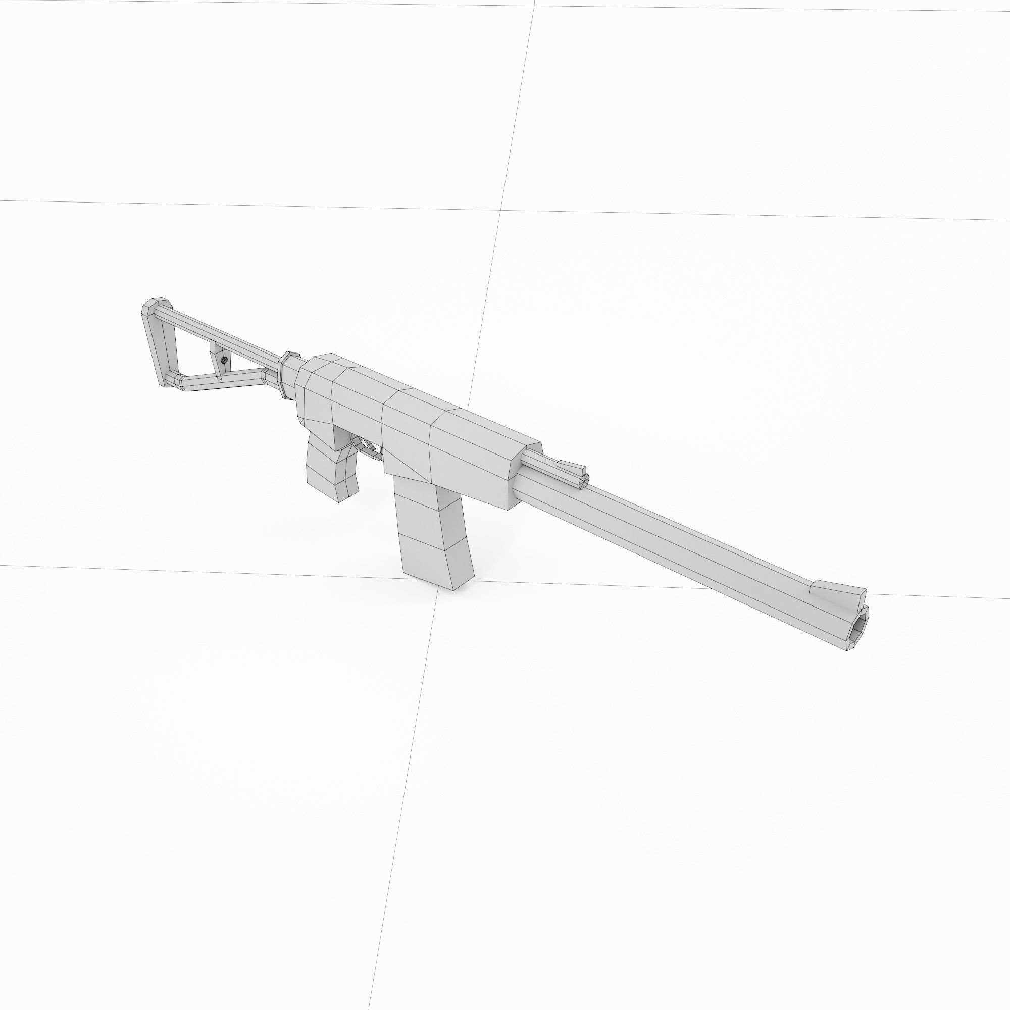 3D model AS VAL assault rifle gun VR / AR / low-poly | CGTrader