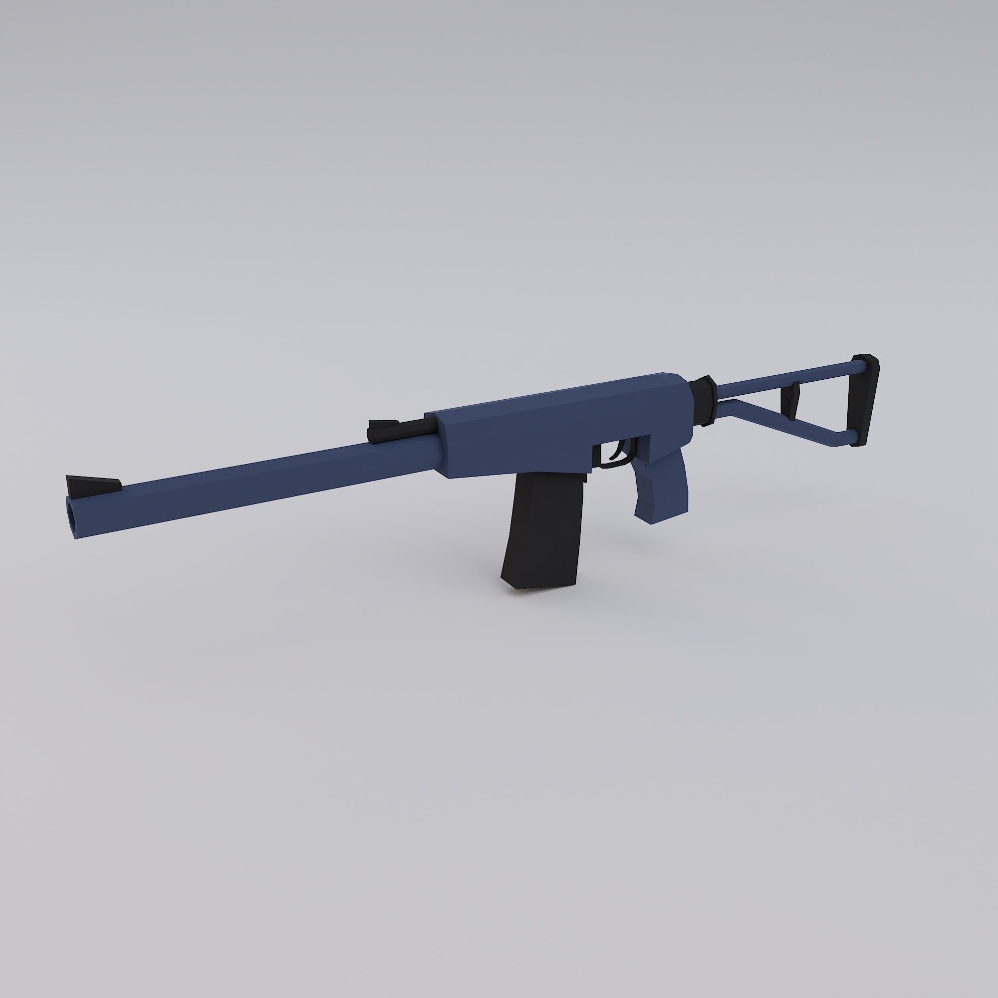 3D model AS VAL assault rifle gun VR / AR / low-poly | CGTrader