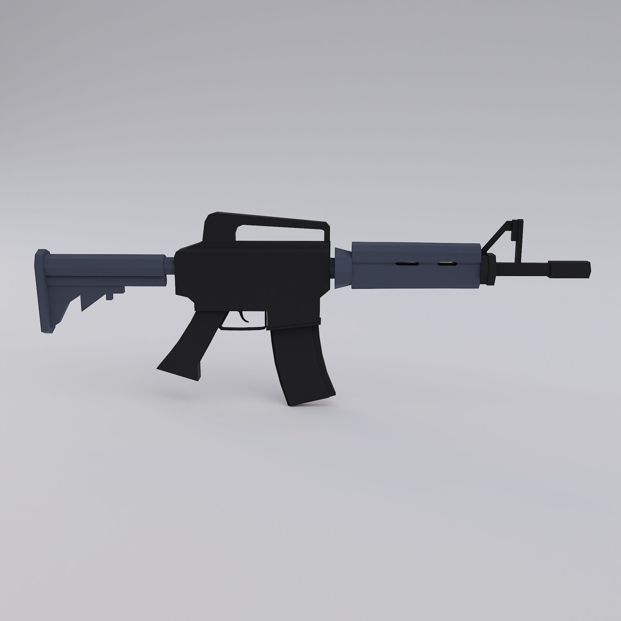 3D model M4 Carbine gun VR / AR / low-poly | CGTrader