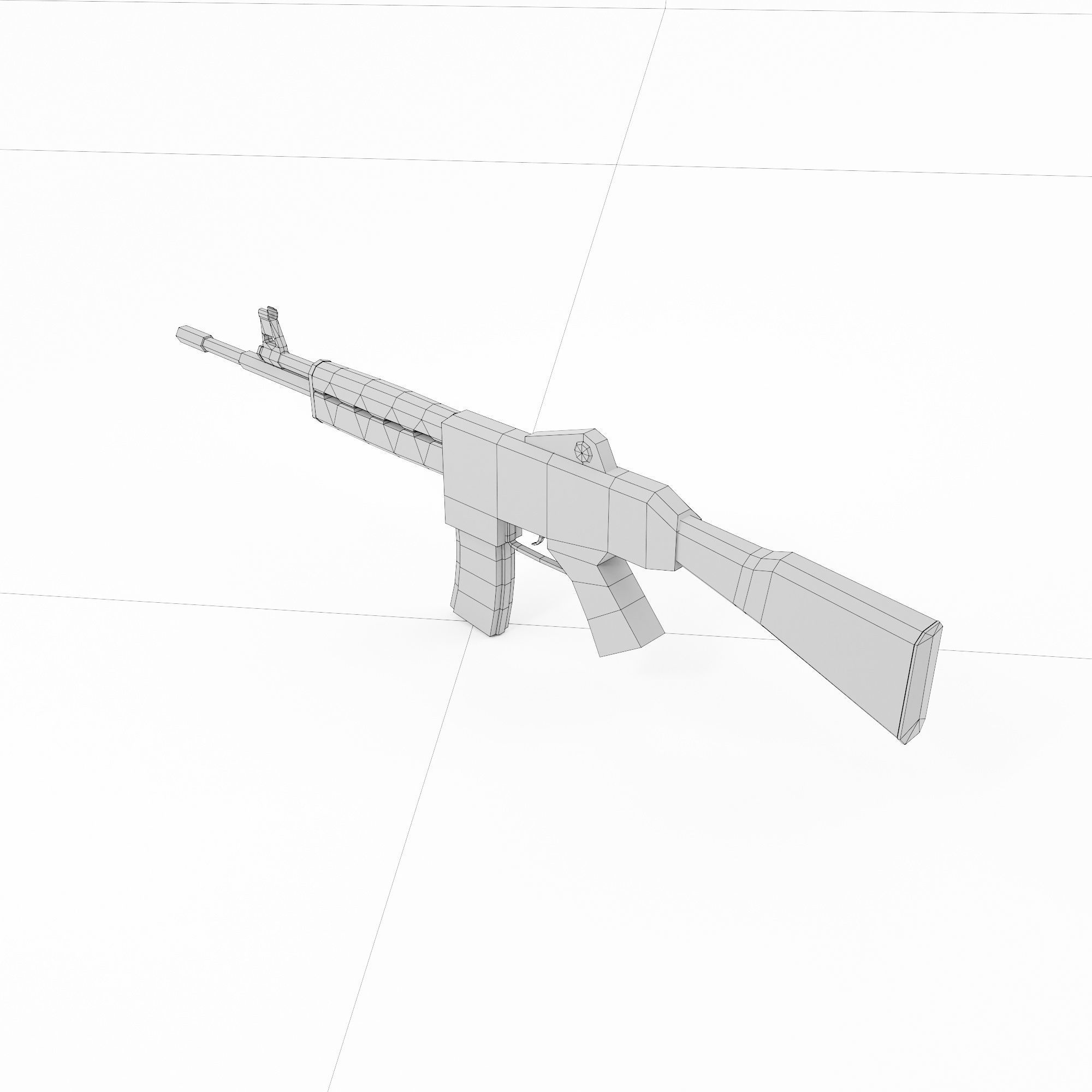 3D model CETME Model L assault rifle gun VR / AR / low-poly | CGTrader