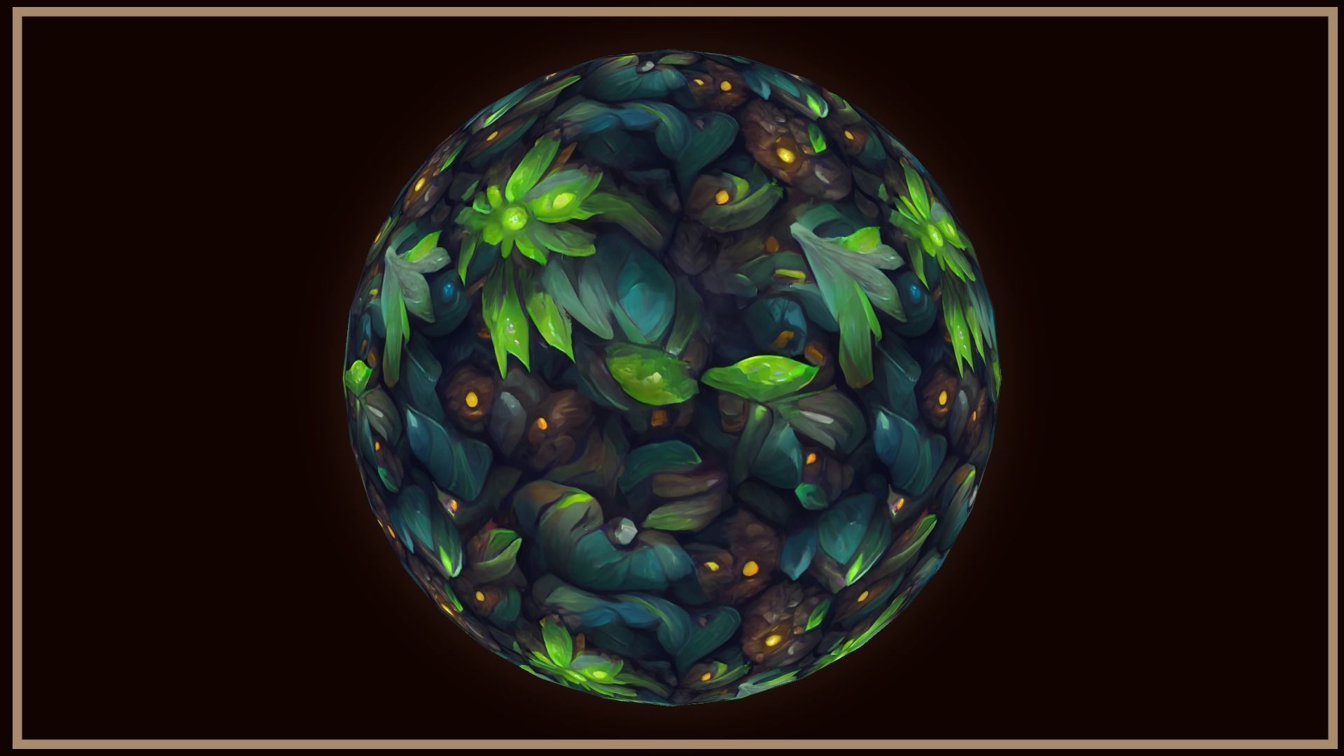 Texture Grass Magic Forest Floor 10 TEXTURES Hand-painted --- PACK 4 ...