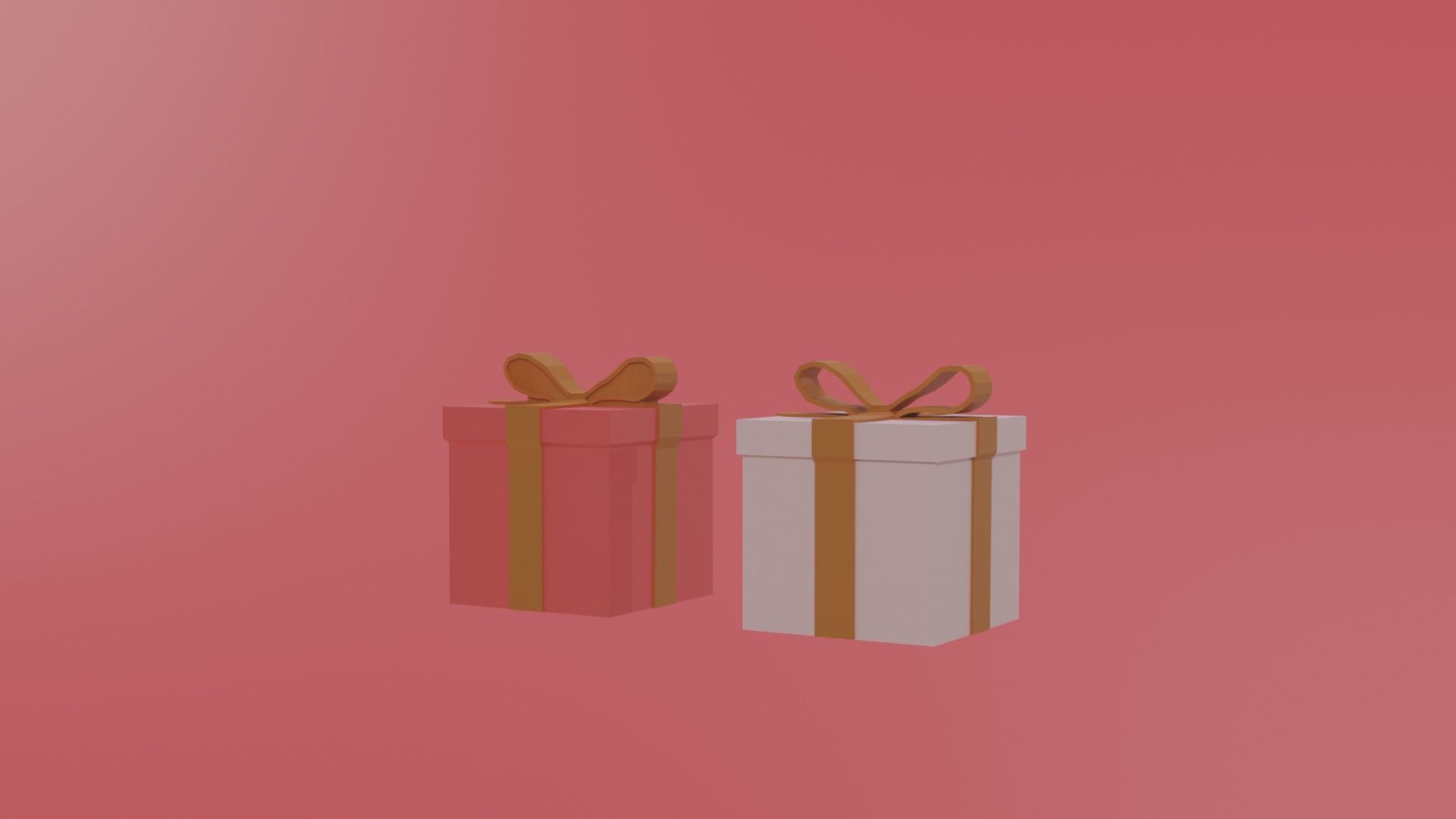 GIFT CHRISTMAS PRESENT free 3D model | CGTrader