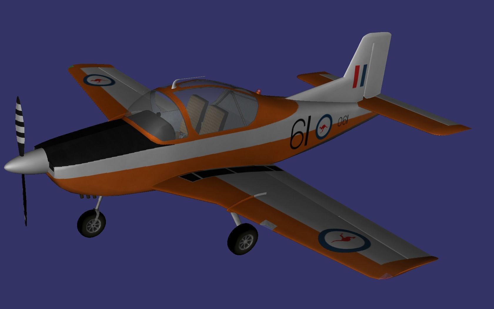 PAC CT 4 Airtrainer free VR / AR / low-poly 3D model | CGTrader