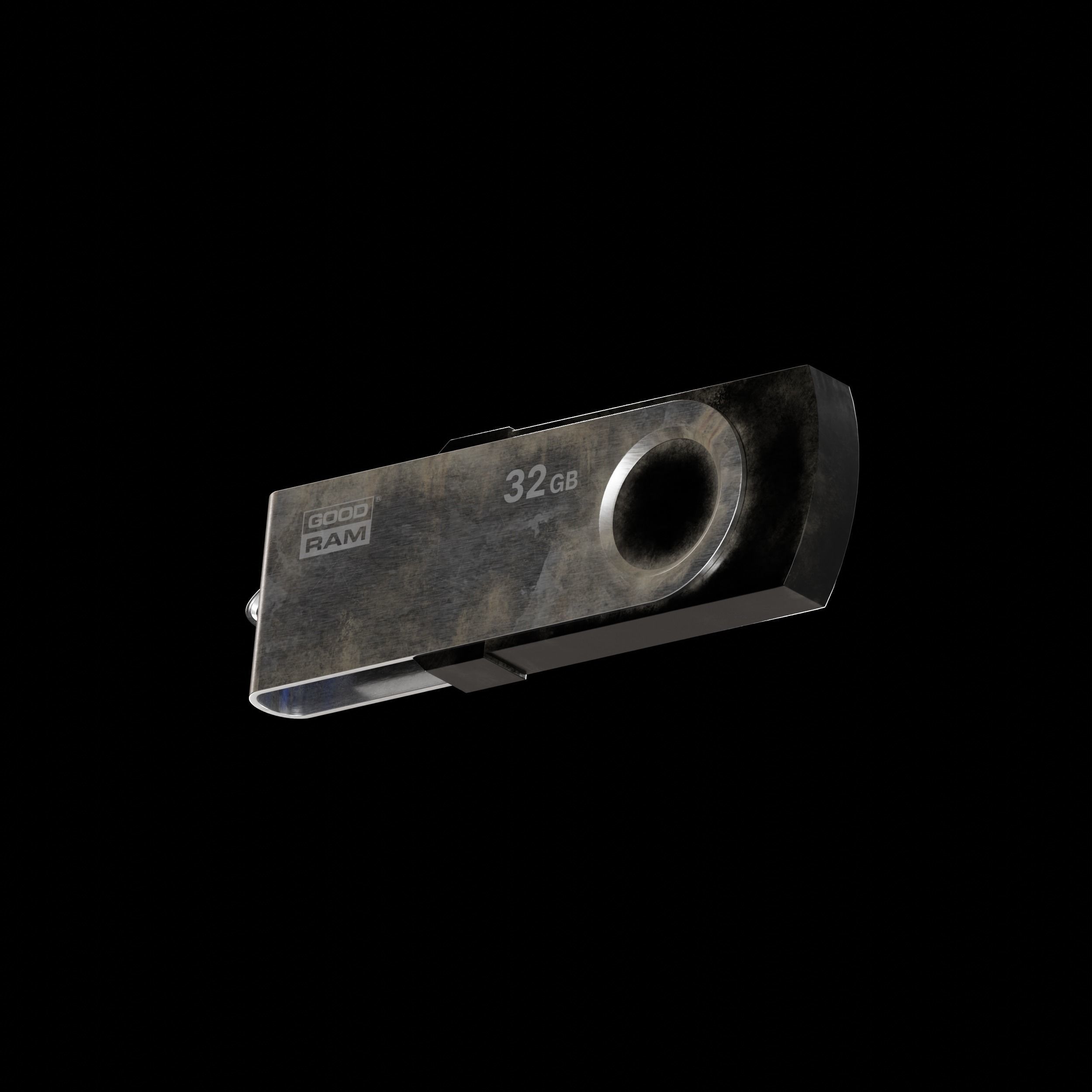 USB Flash Drive custom textures free VR / AR / low-poly 3D model | CGTrader