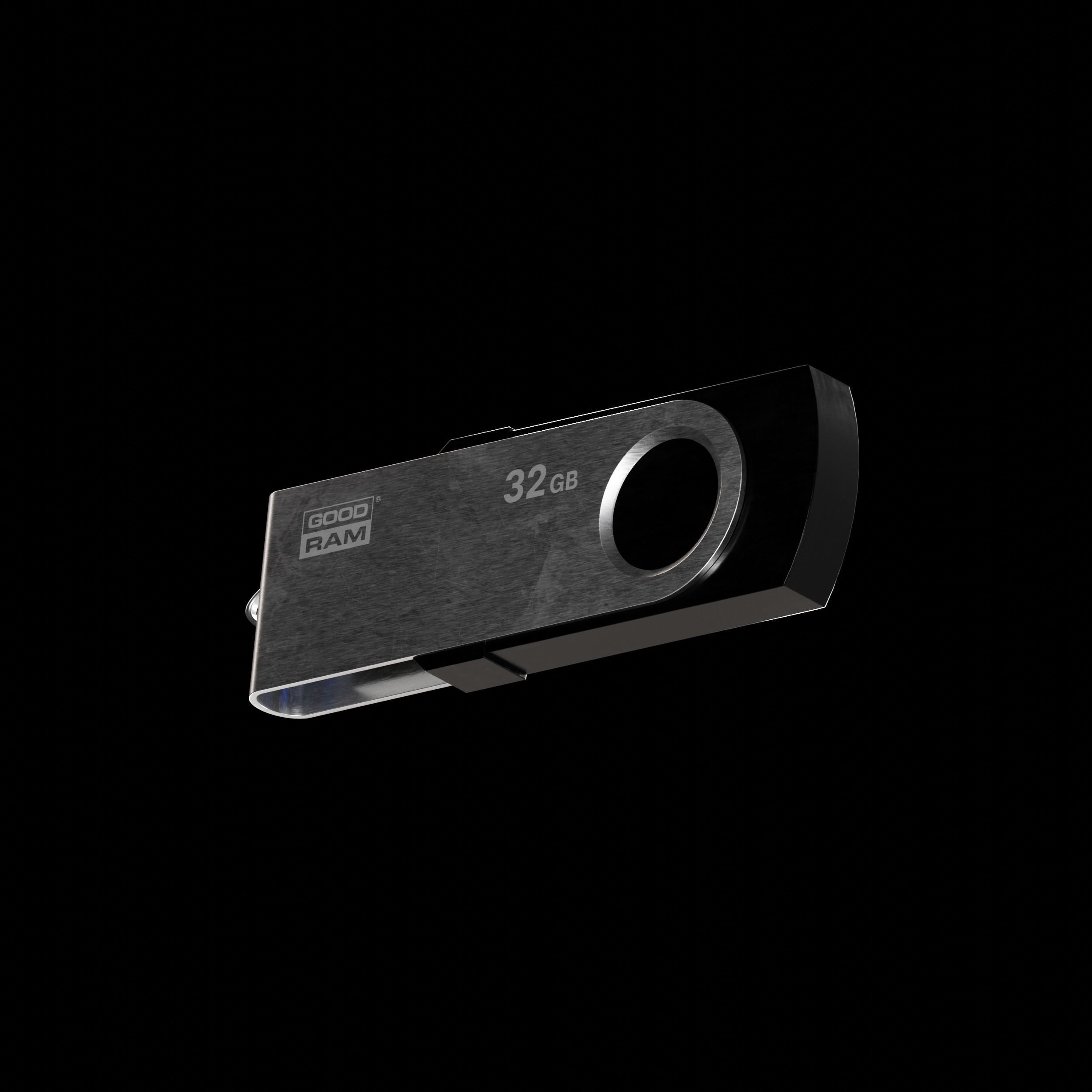 USB Flash Drive custom textures free VR / AR / low-poly 3D model | CGTrader