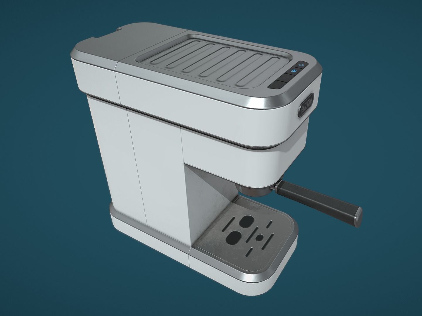 Coffee Machine - Sultan free VR / AR / low-poly 3D model rigged | CGTrader