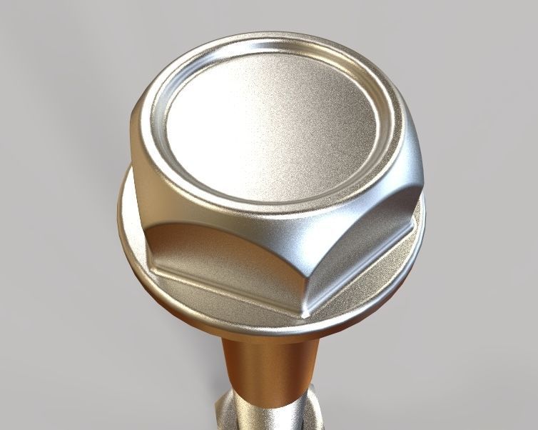 M5 Hex Bolt and Nut 3D model 3D printable | CGTrader