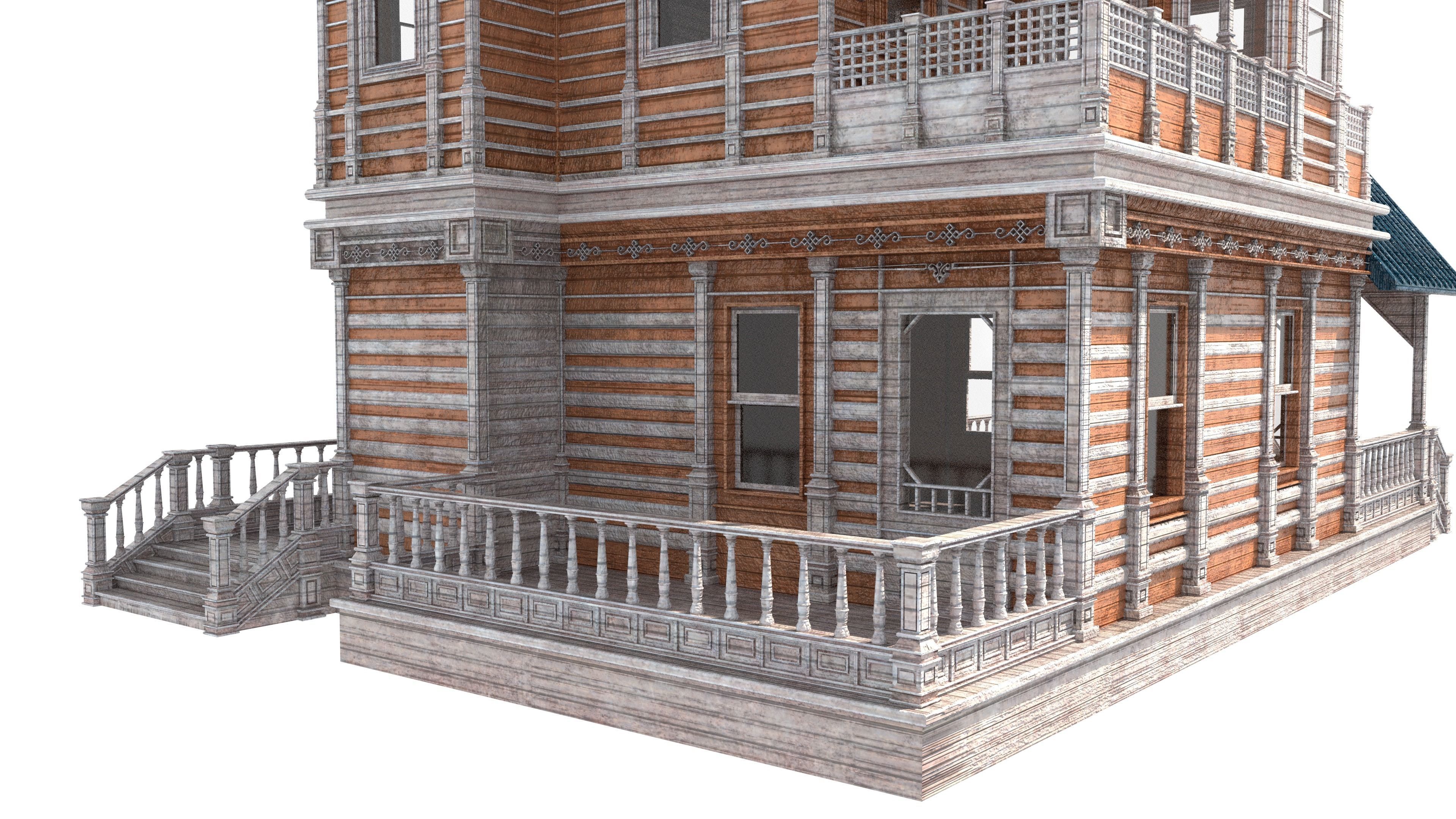 Victorian House Asset Bundle 3D model | CGTrader