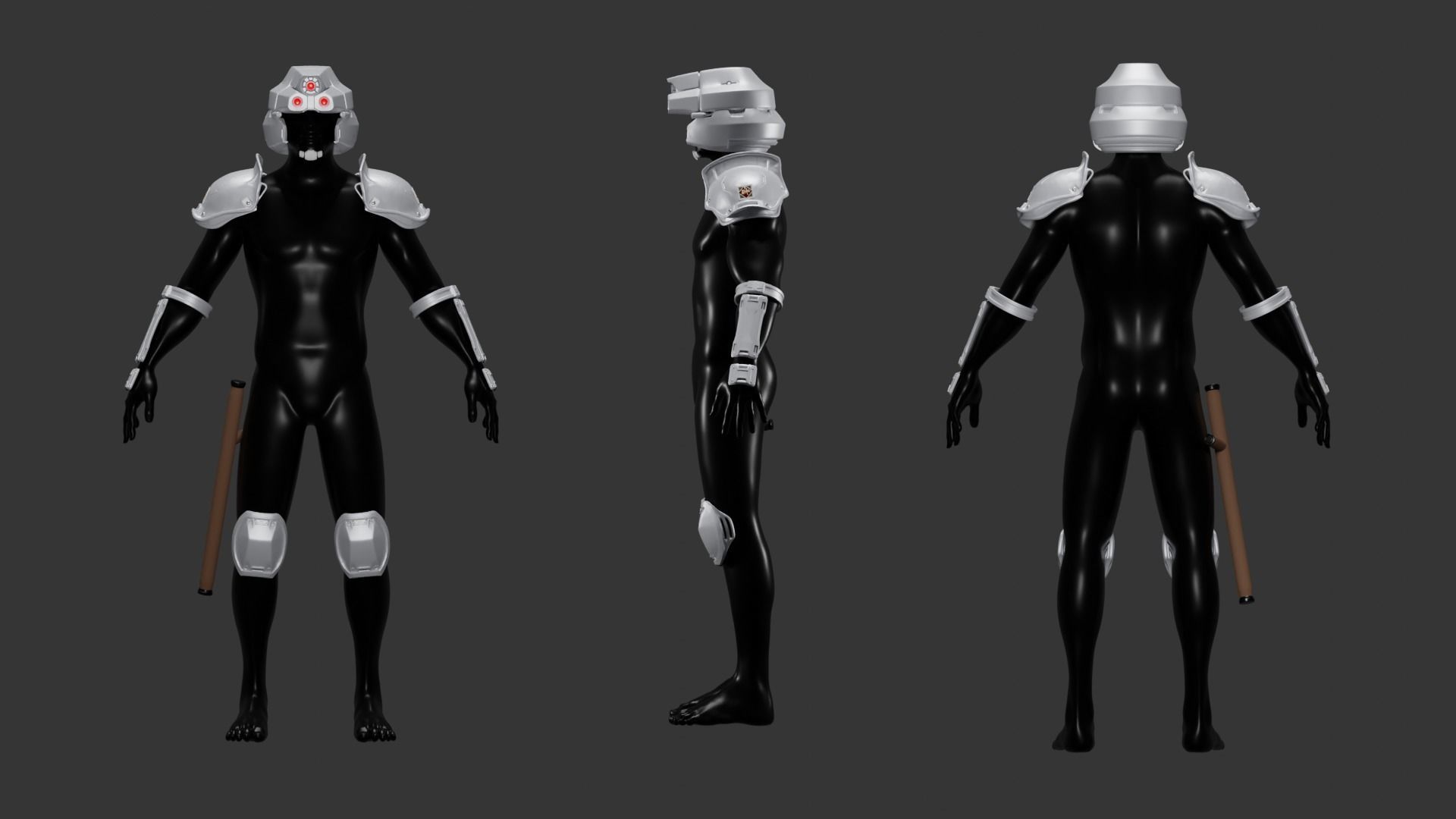 Final Fantasy 7 - Shinra Infantryman - Full Armor Set 3D model 3D ...