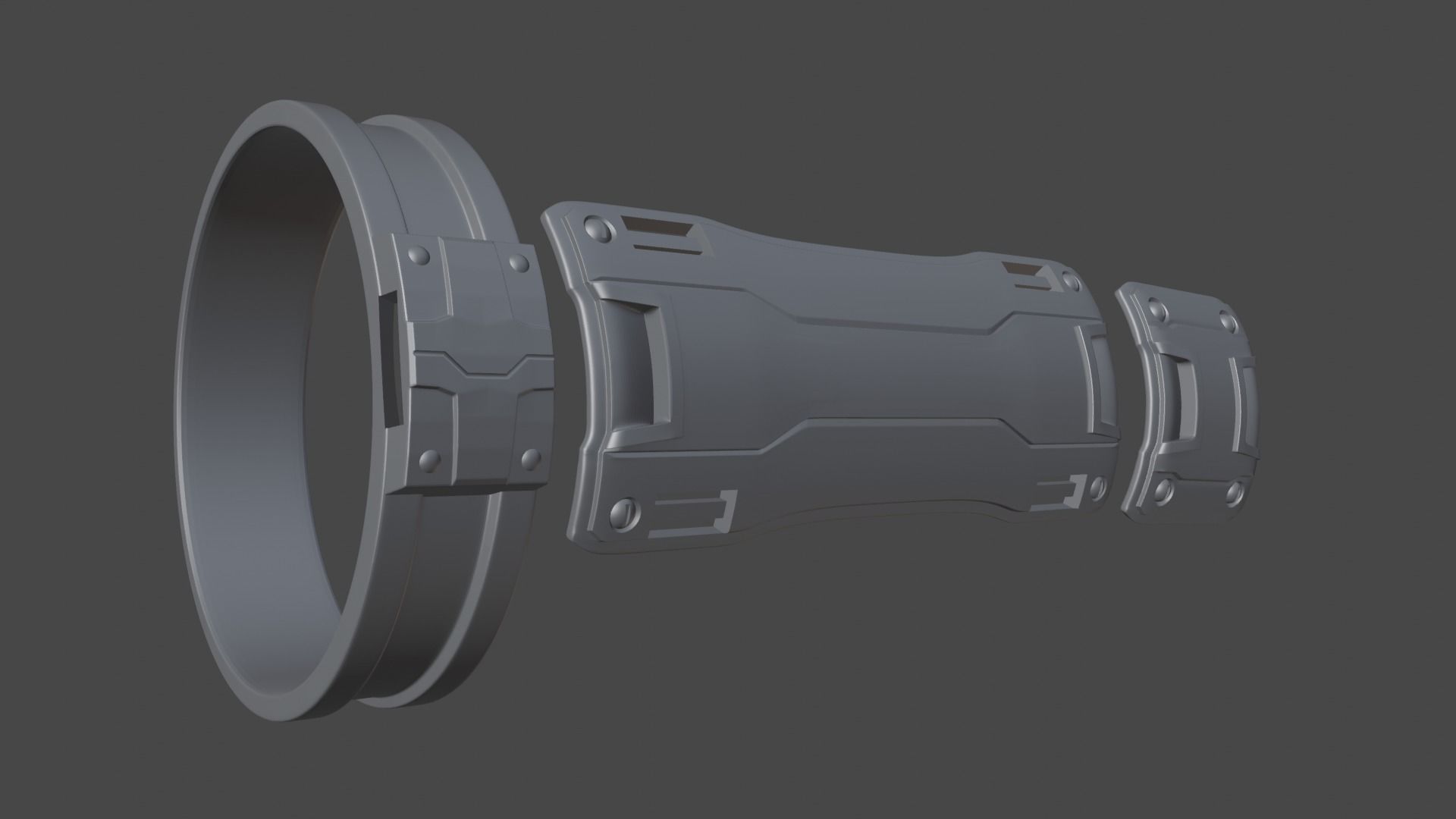 Final Fantasy 7 - Shinra Infantryman - Full Armor Set 3D model 3D ...