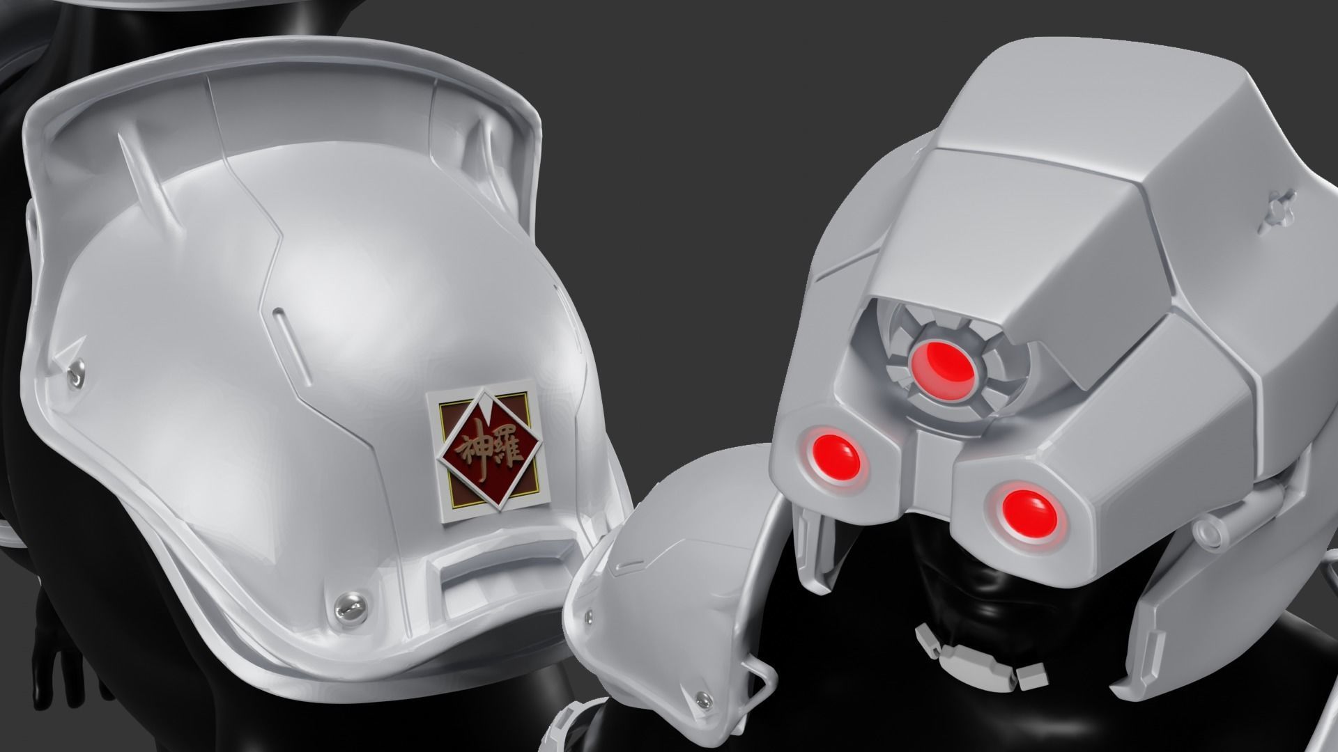 Final Fantasy 7 - Shinra Infantryman - Full Armor Set 3D model 3D ...