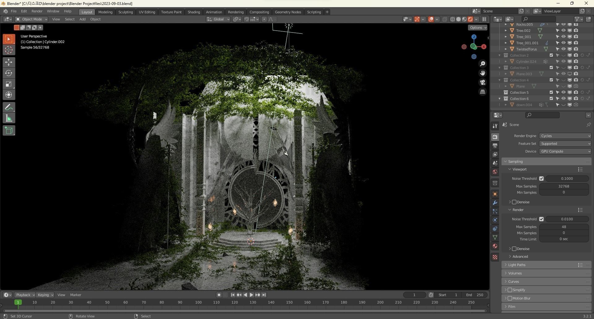 Sanctuary Of Yggdrasil 3D model | CGTrader