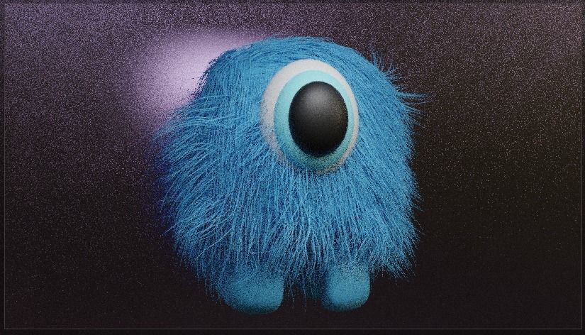 3D model Fur character-cartoon type VR / AR / low-poly | CGTrader