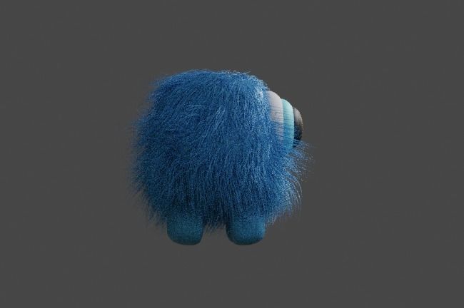 3D model Fur character-cartoon type VR / AR / low-poly | CGTrader