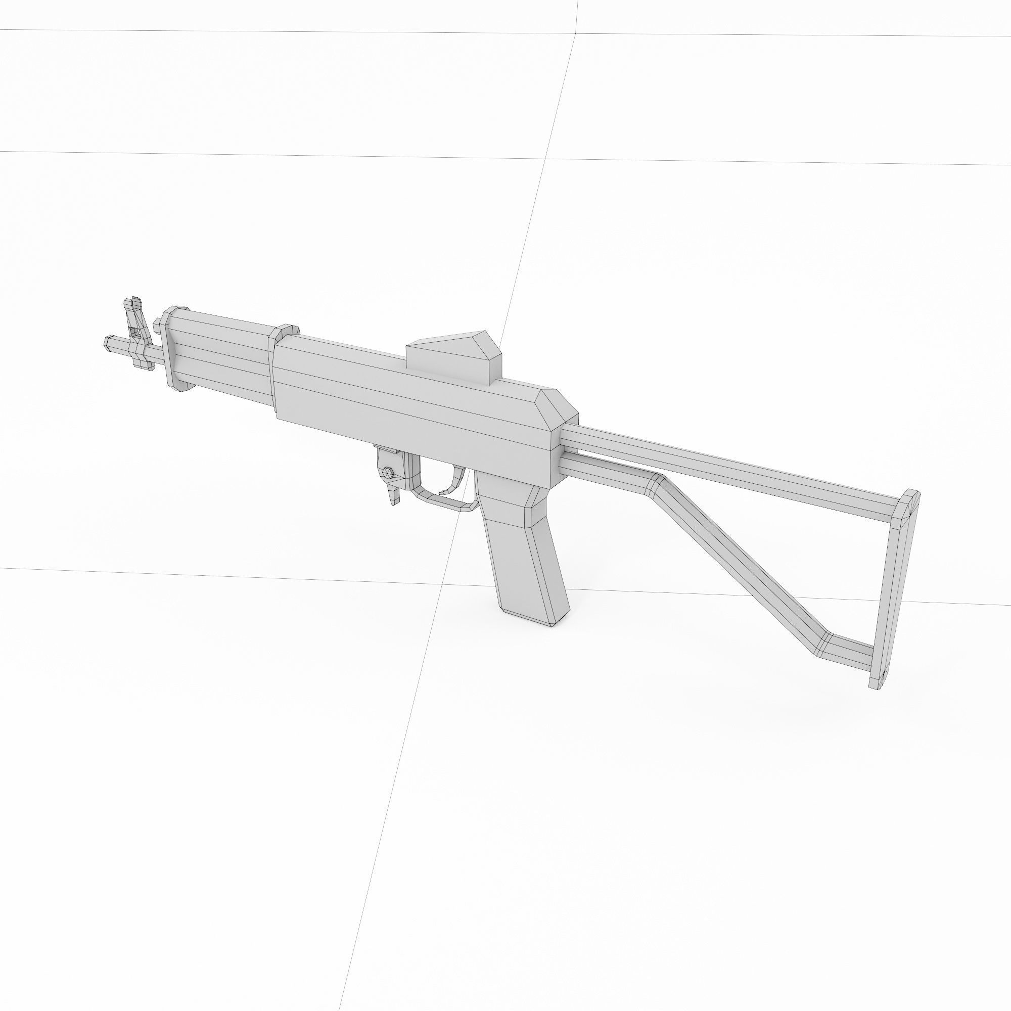3D model CZ 2000 light machine gun VR / AR / low-poly | CGTrader