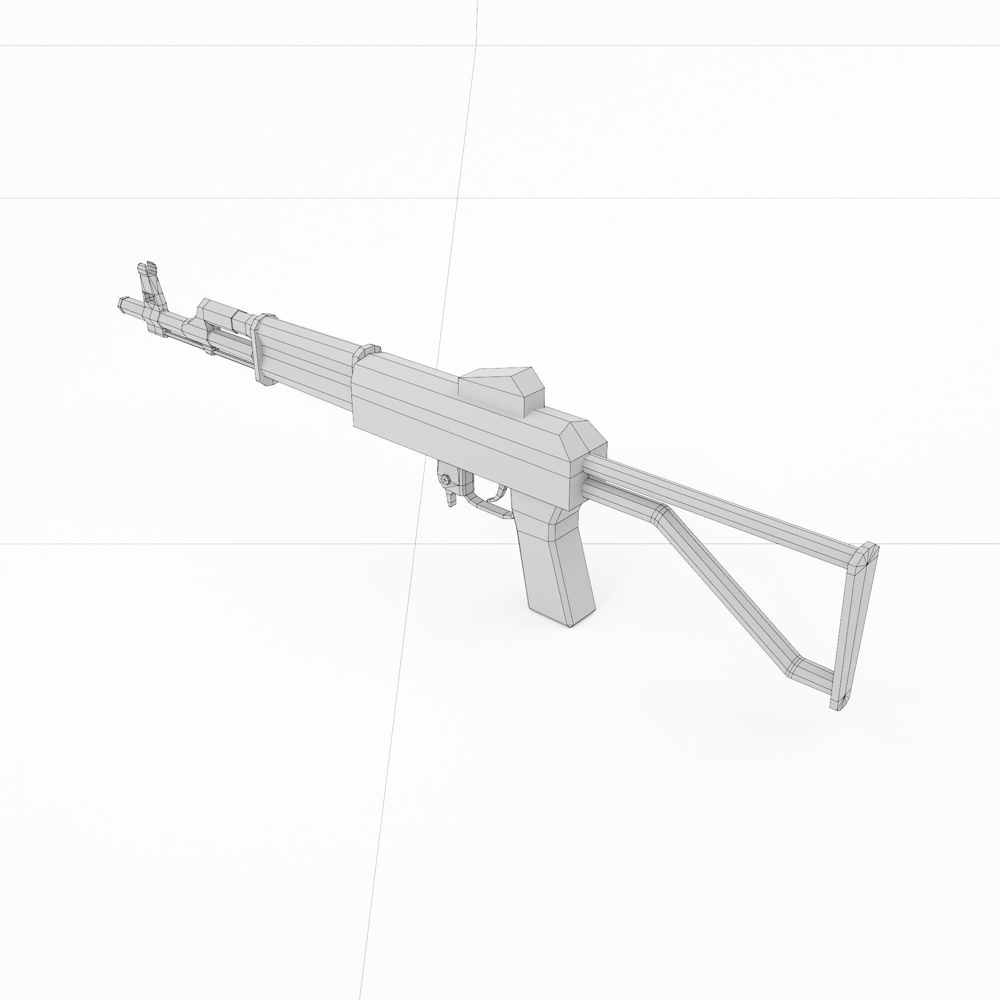 3D model CZ 2000 light machine gun VR / AR / low-poly | CGTrader