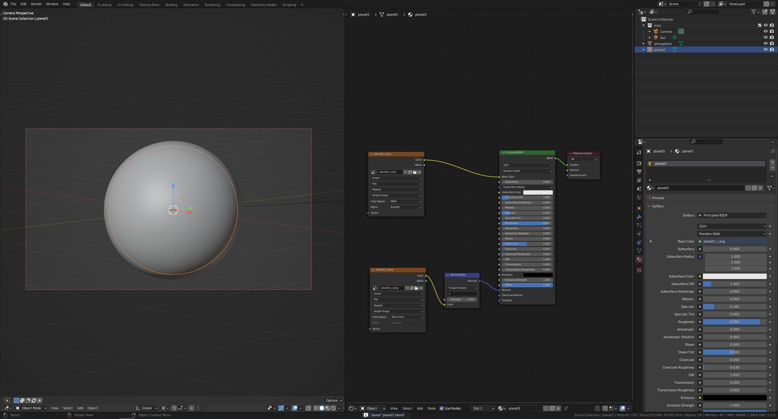 Fictional Planet 5 3D model | CGTrader