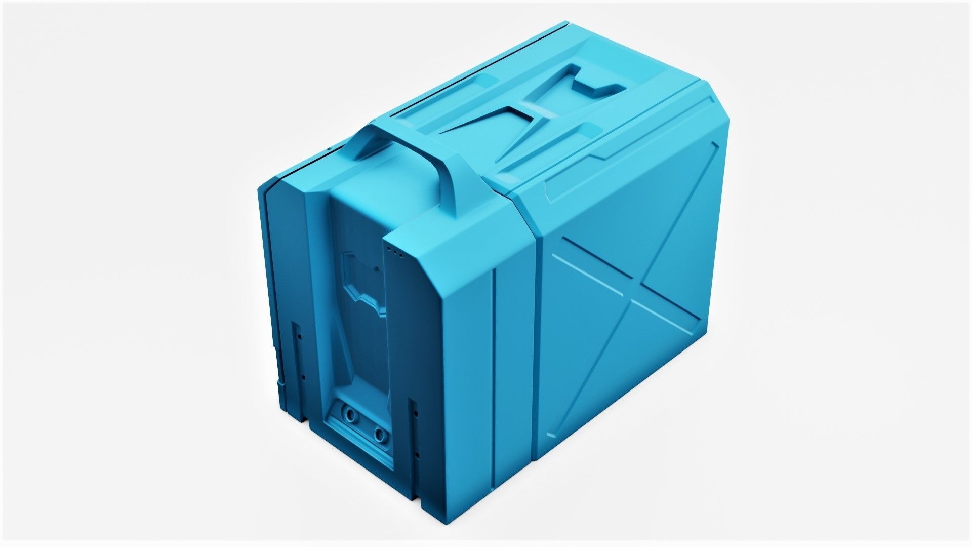 SCI-Fi Futuristic Computer free 3D model | CGTrader