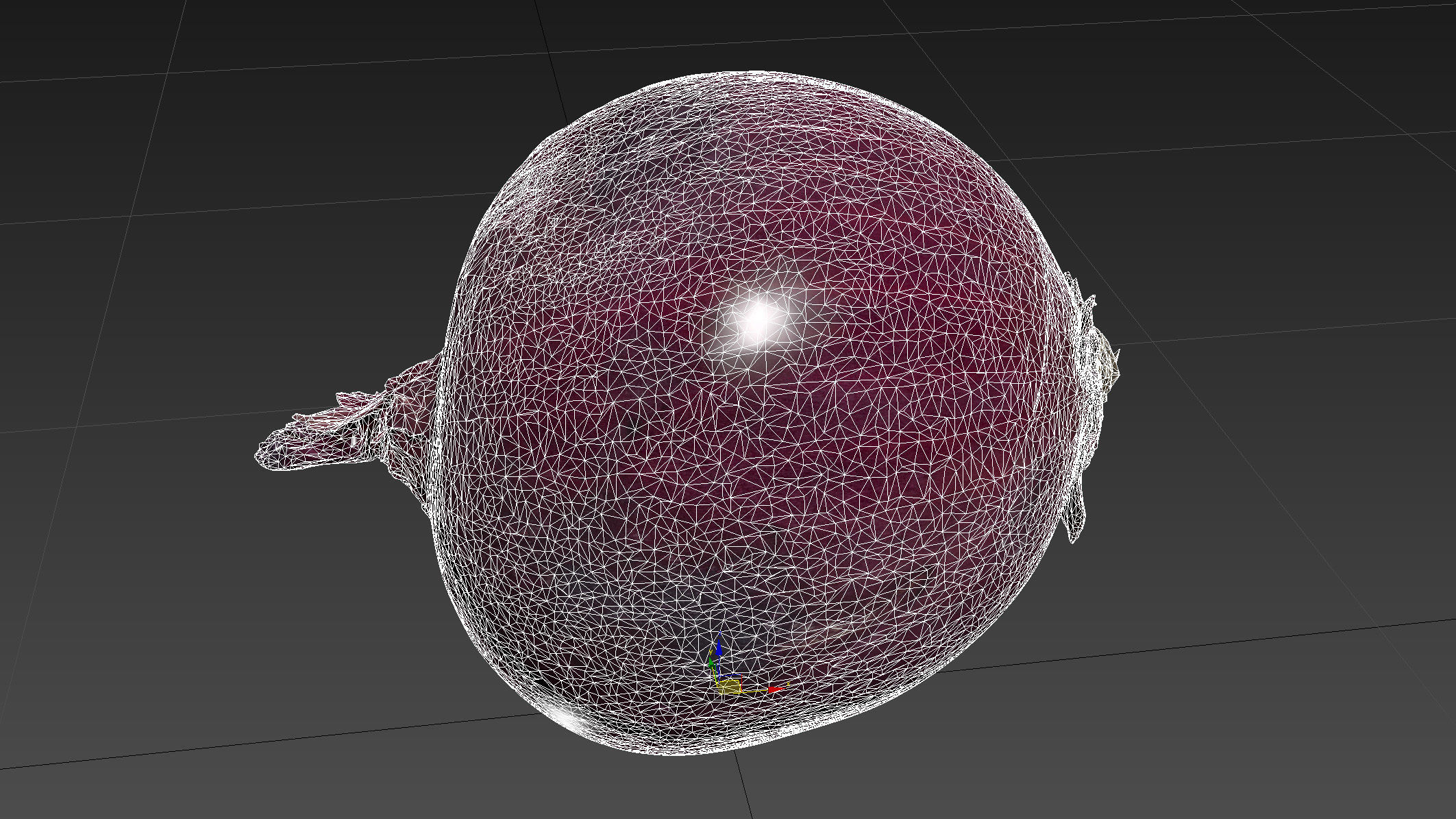 4K Red onion 3D model | CGTrader