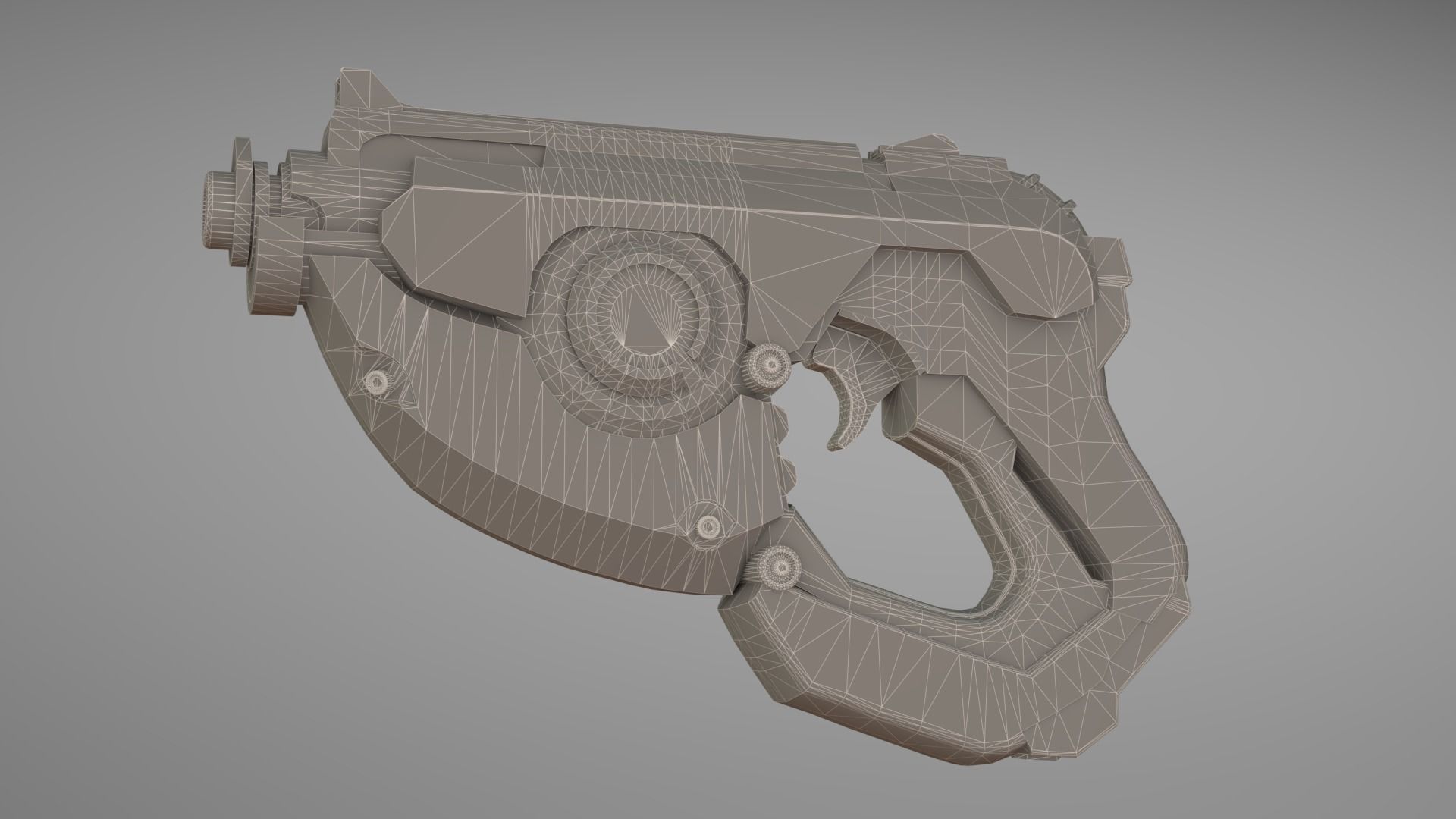 3D model Tracer Puls Pistol For Game Asset VR / AR / low-poly | CGTrader
