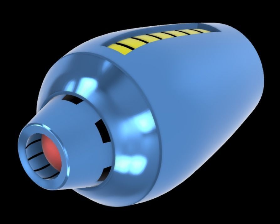 Megaman buster DMC5 version 3D print Friendly 3D model 3D printable ...