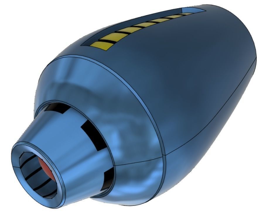 Megaman buster DMC5 version 3D print Friendly 3D model 3D printable ...