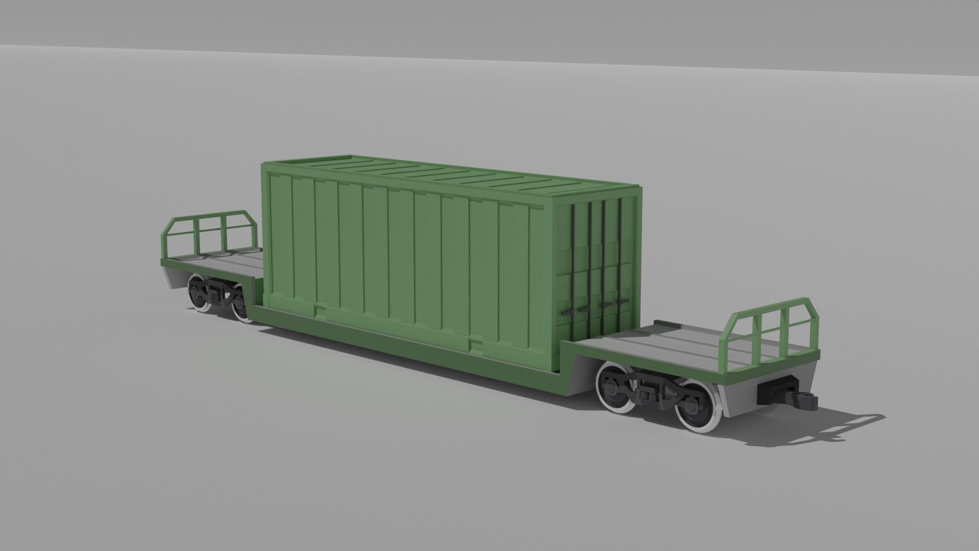 Platform car logging car semi platform car transporter car free VR / AR ...