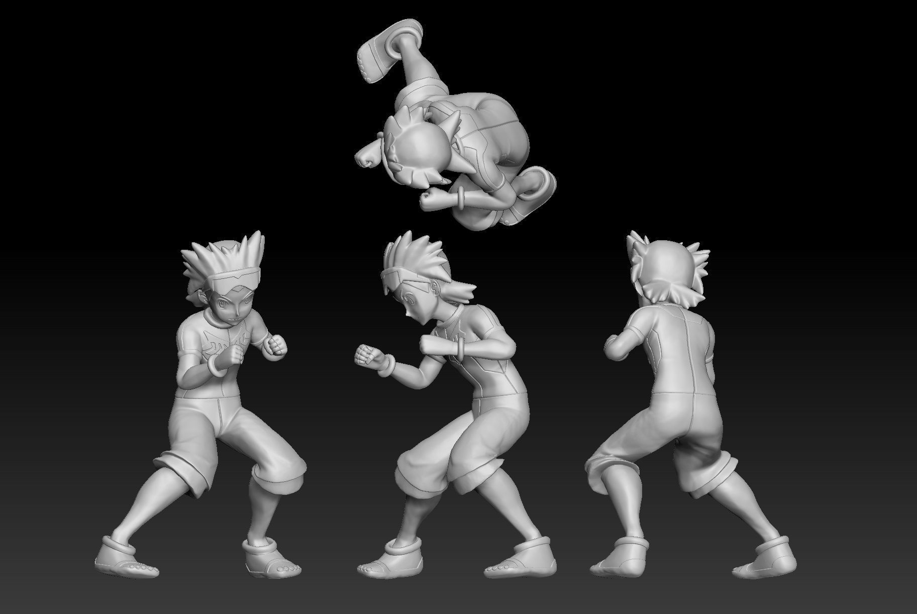 Pokemon Hoenn Gym Leader Brawly 3D model 3D printable | CGTrader