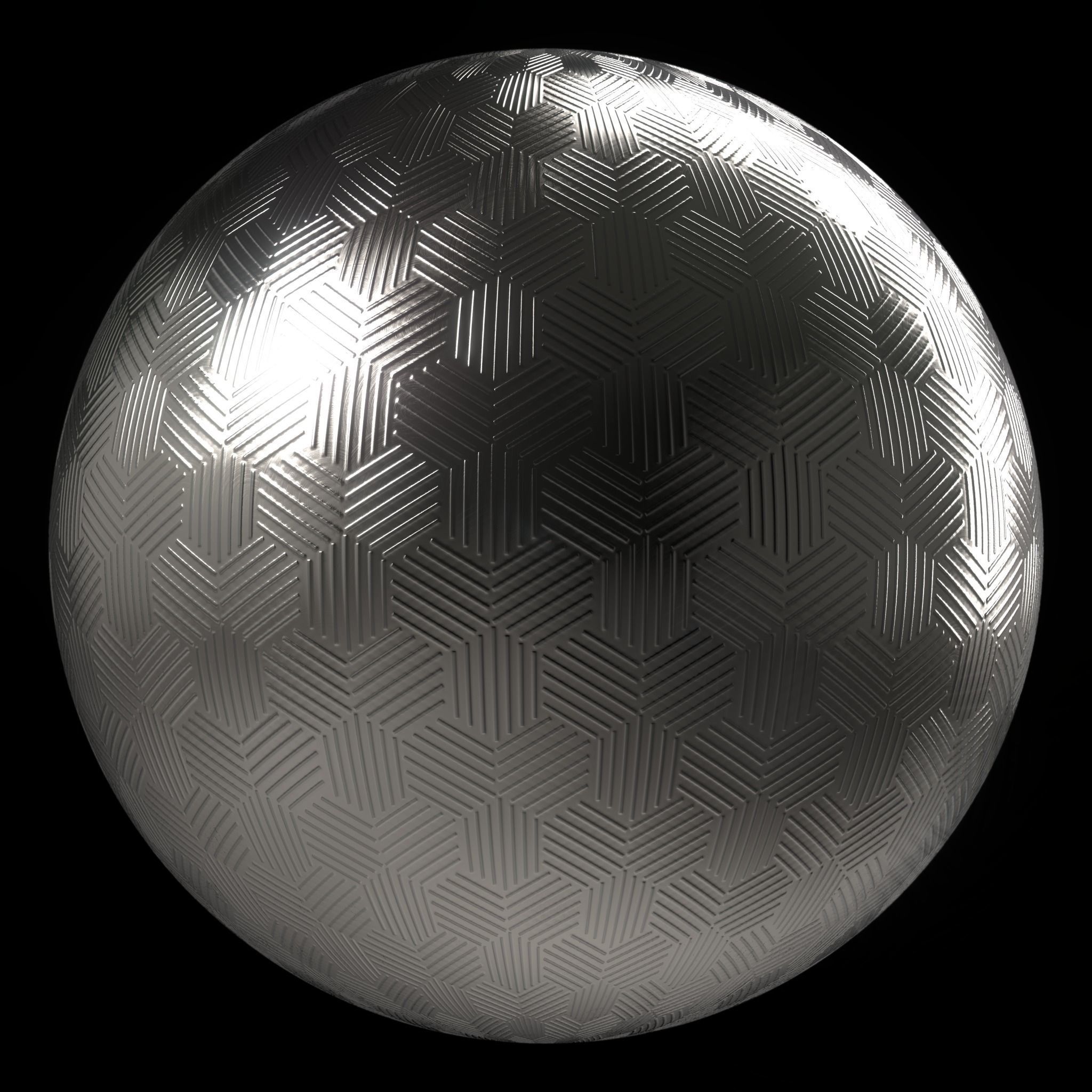 3D model Metal panel Materials 6- Metal panel Pbr 4k Seamless VR / AR ...