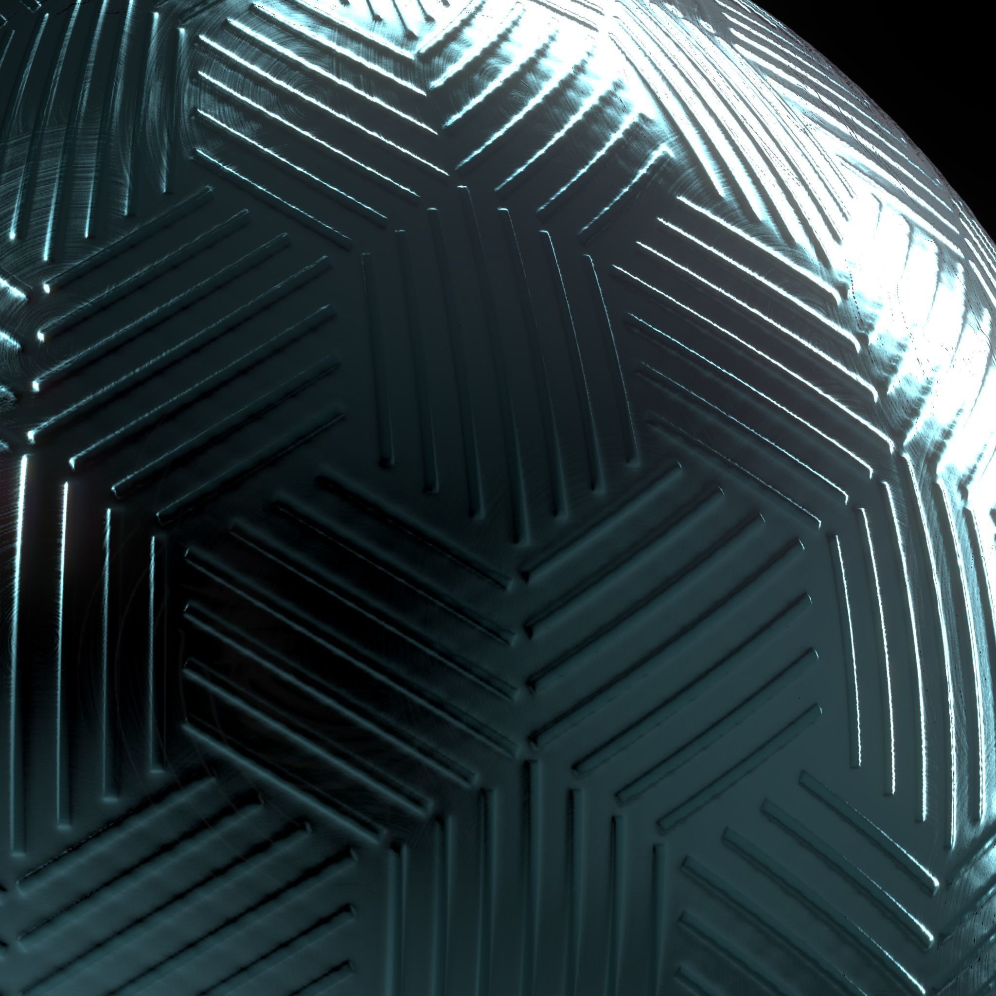 3D model Metal panel Materials 6- Metal panel Pbr 4k Seamless VR / AR ...