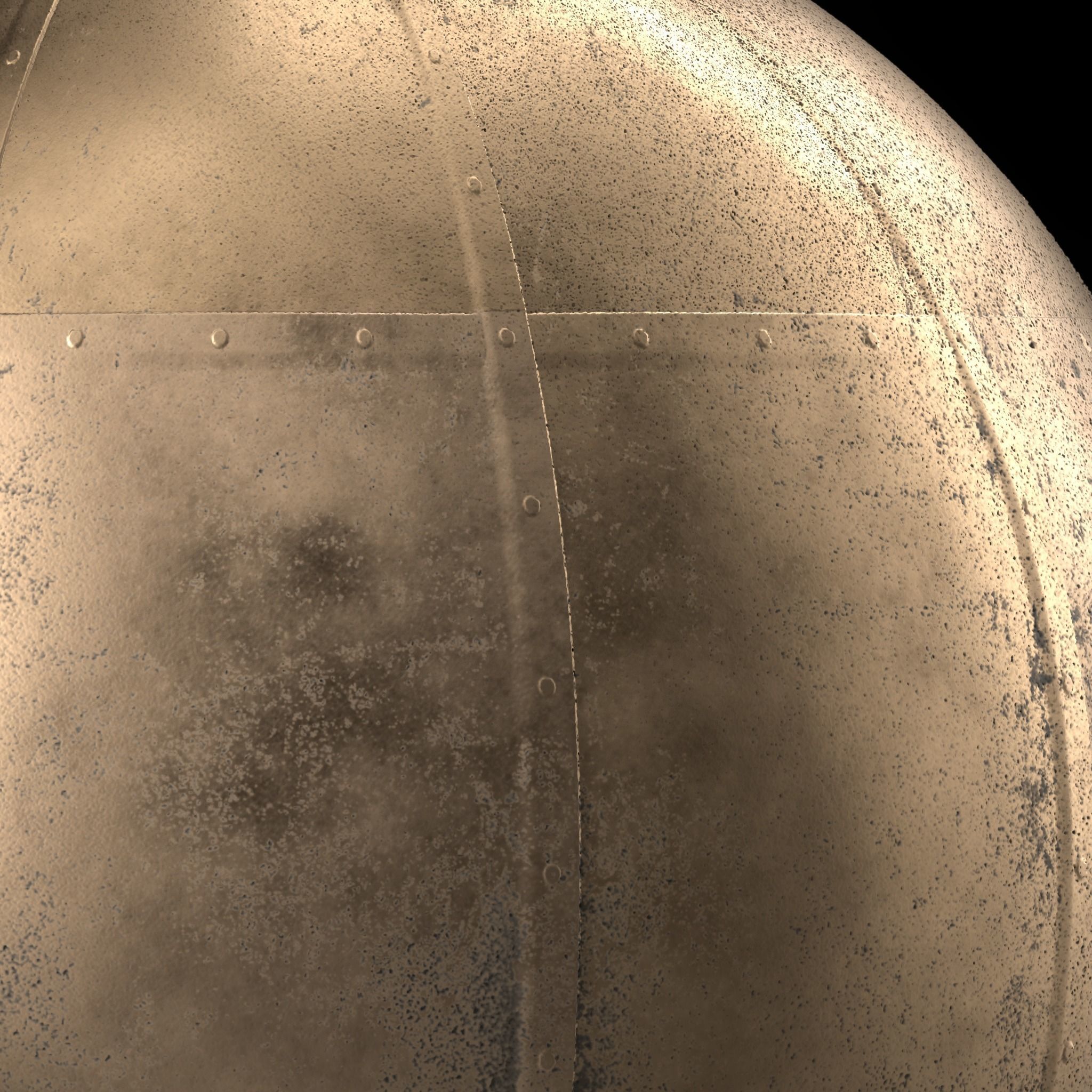 3D model Metal panel Materials 1- 3 Metal panel Pbr 4k Seamless VR / AR ...