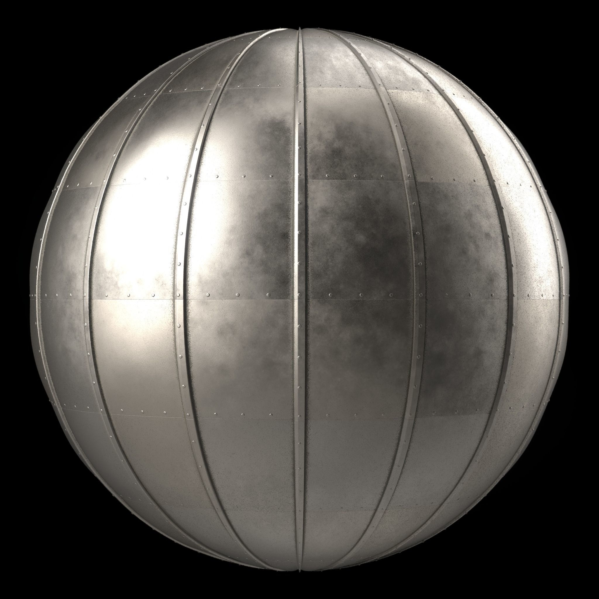 3D model Metal panel Materials 1- 3 Metal panel Pbr 4k Seamless VR / AR ...