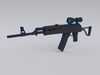 3D model FB Beryl assault rifle gun VR / AR / low-poly | CGTrader