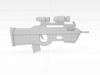 3D model FN F2000 assault rifle gun VR / AR / low-poly | CGTrader