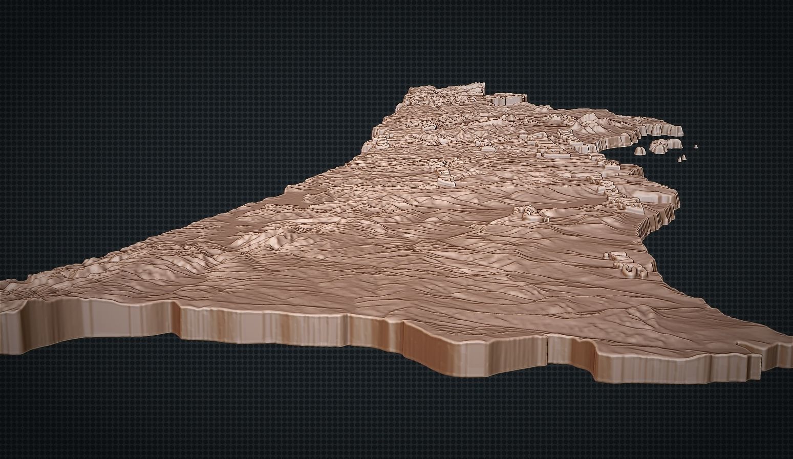 Istanbul City 3d map 3D model 3D printable | CGTrader