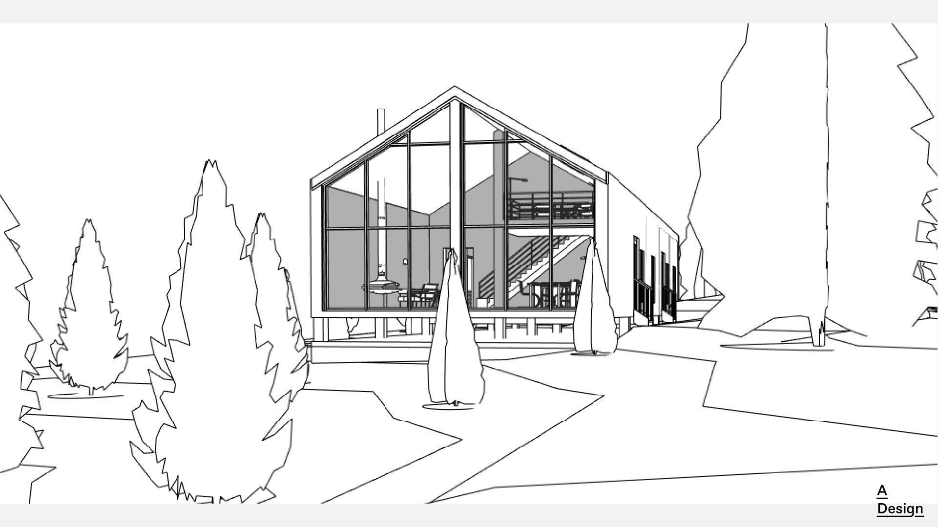 Barn house - Revit 3D model | CGTrader