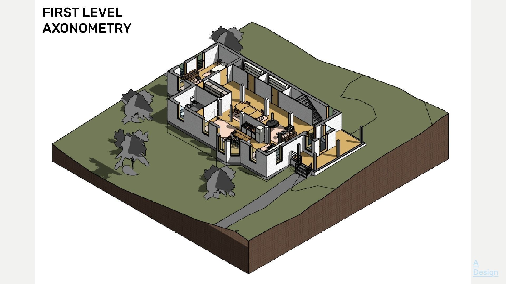 Normal house - Revit 3D model | CGTrader