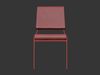 Wireframe Leather Dining Chair - 3D model 3D model | CGTrader