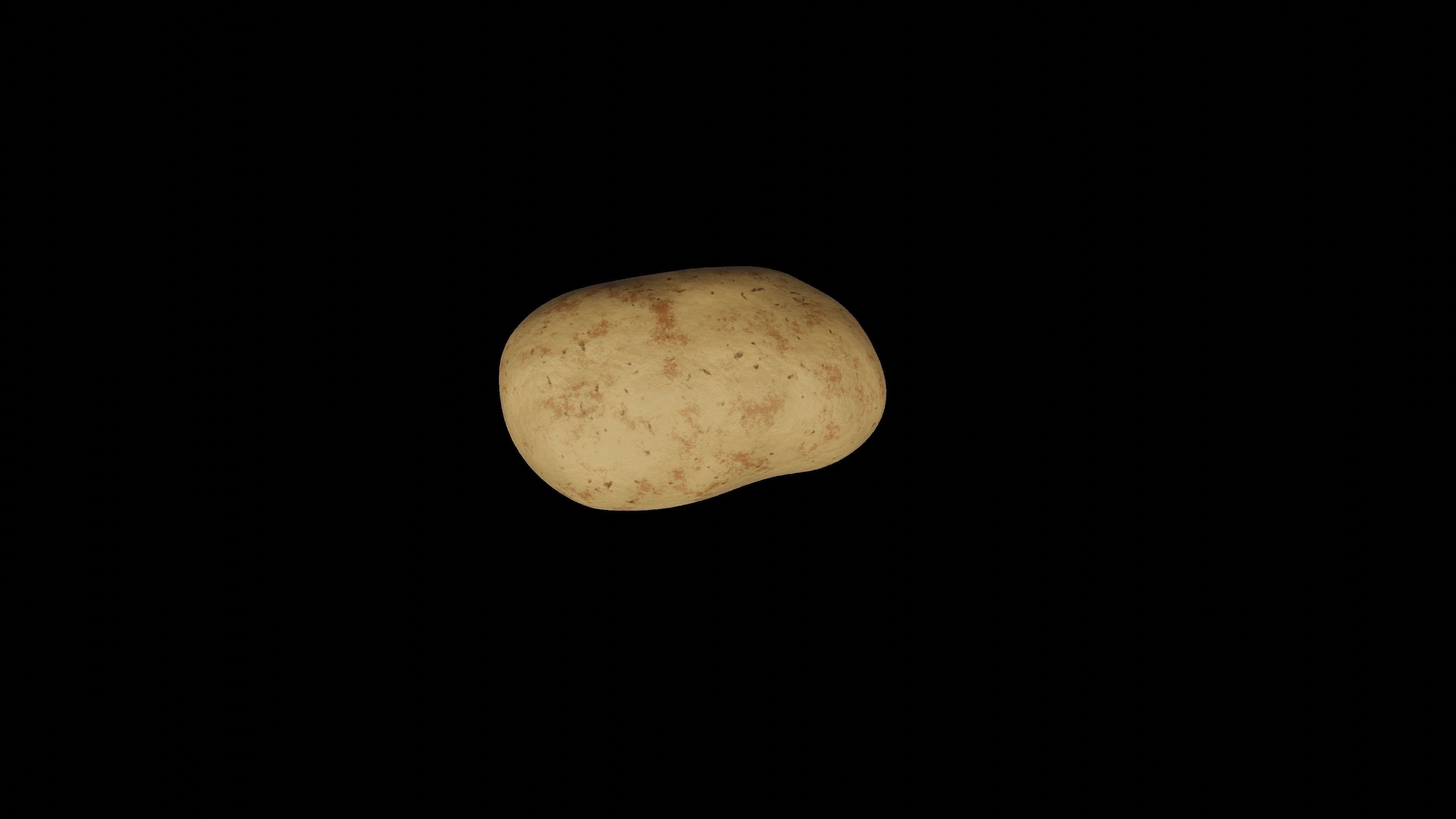 3D model Potato VR / AR / low-poly | CGTrader