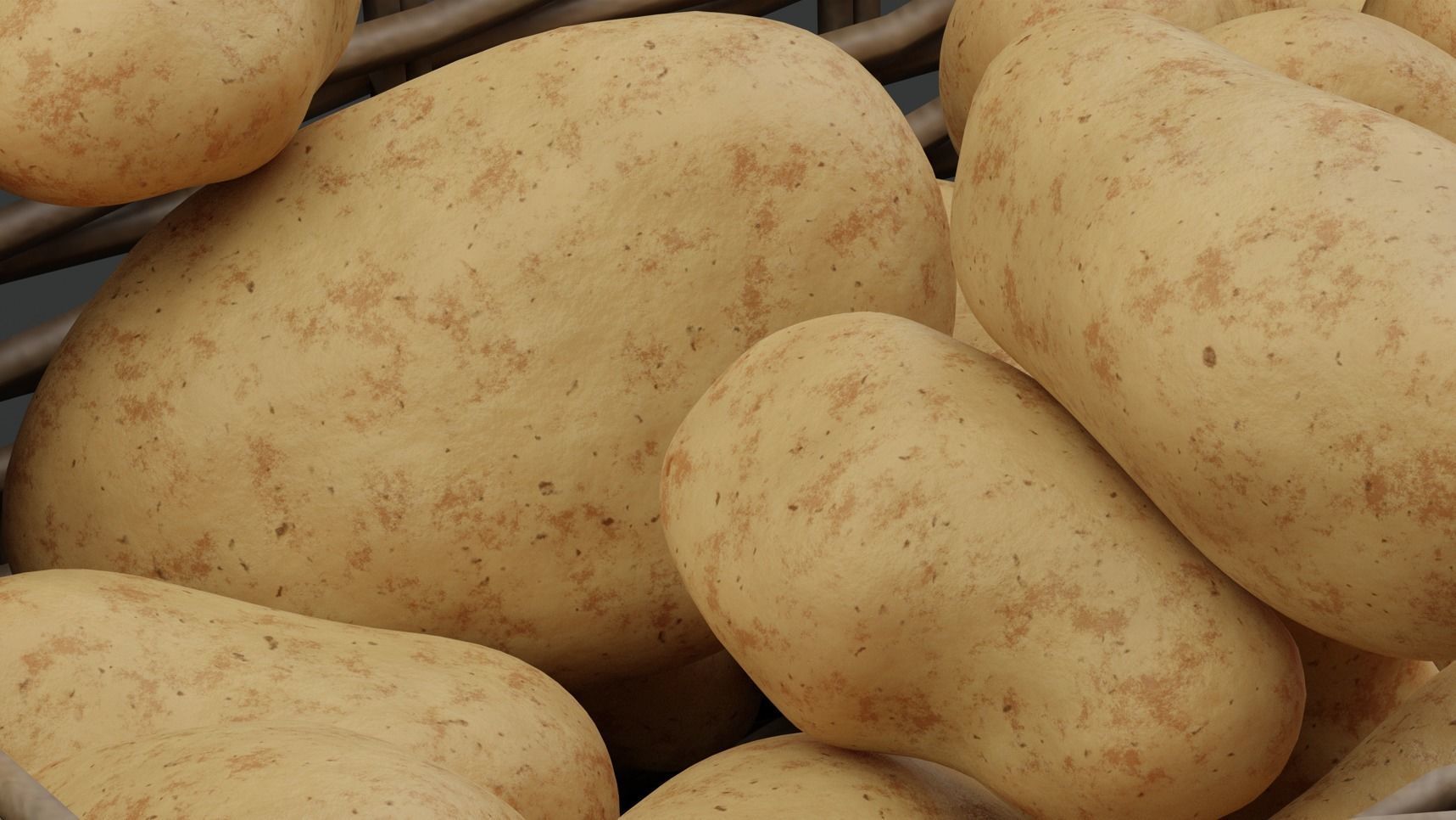 3D model Potato VR / AR / low-poly | CGTrader