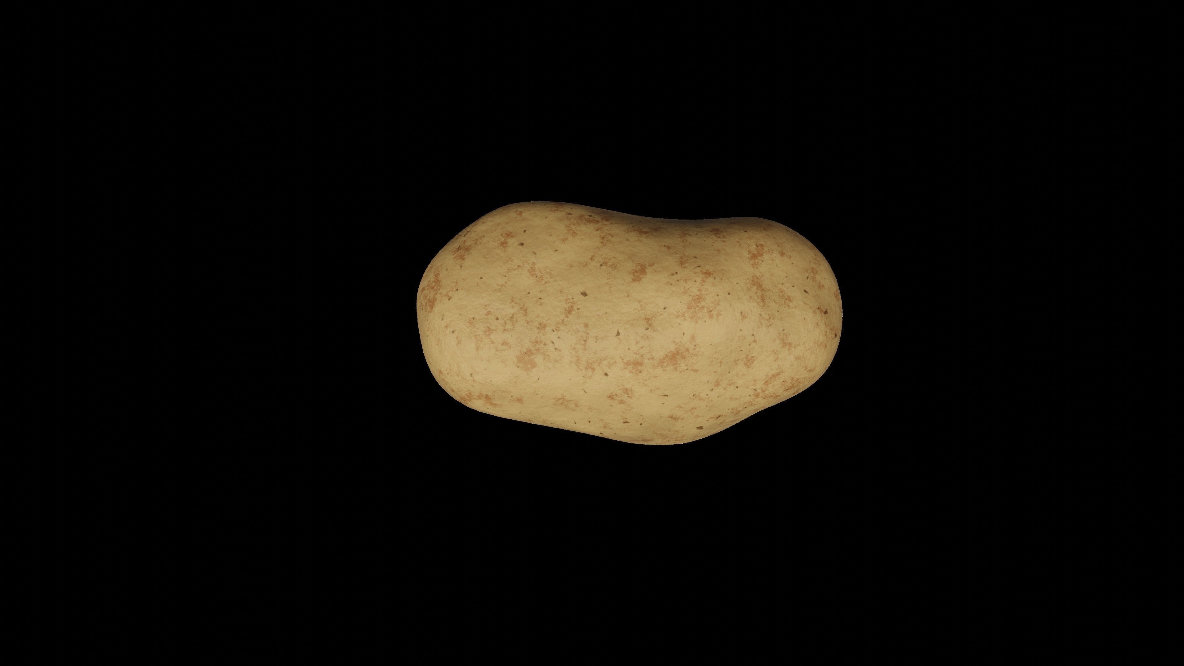 3D model Potato VR / AR / low-poly | CGTrader