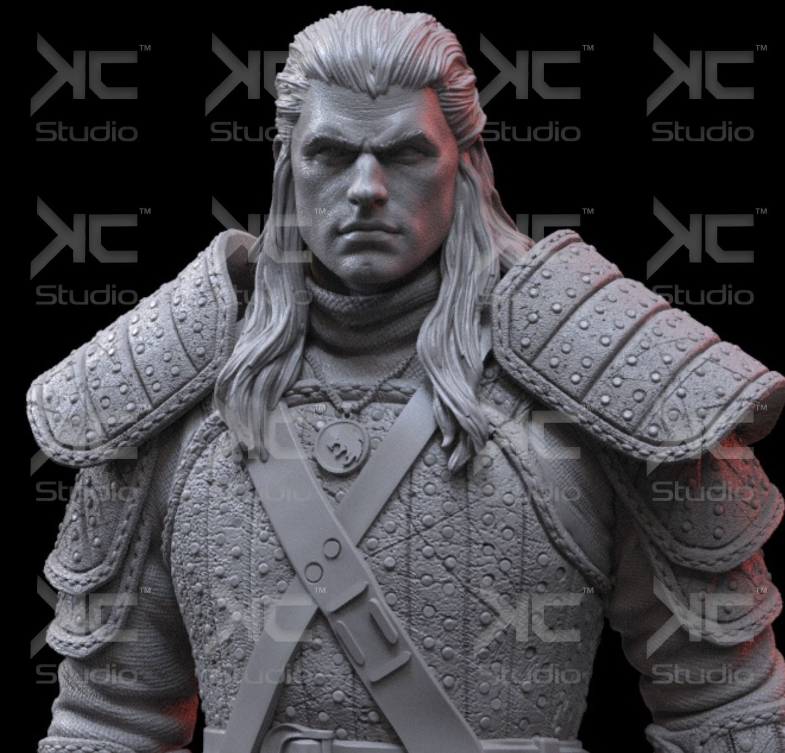 Witcher Netflix- Fan Art 3D model 3D printable | CGTrader