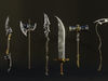 RPG Blades 3D model | CGTrader